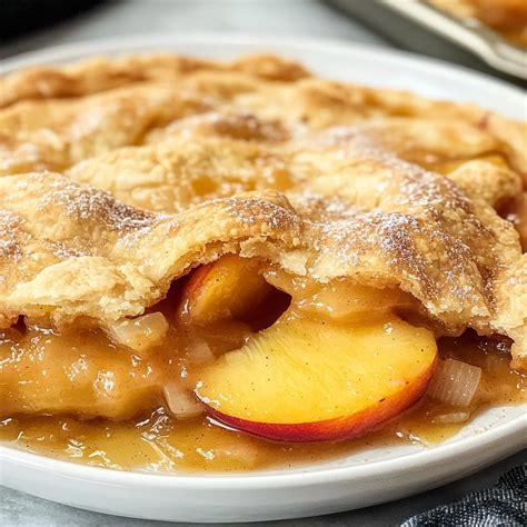 Easy Peach Cobbler With Premade Pie Crust