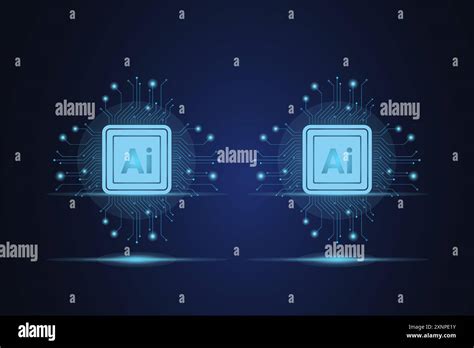 Digital Technology And Artificial Intelligence Circuit Line Concepts Machine Learning Design