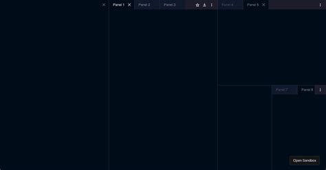 Demo Dockview Codesandbox Demo Dockview Codesandbox
