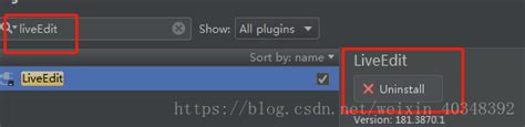 Intellij Idea 插件 Liveedit 的安装以及理解live Edit Csdn博客