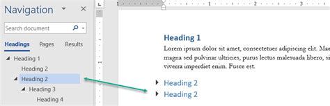 Collapse Expand Headings In Microsoft Word Ulsdada