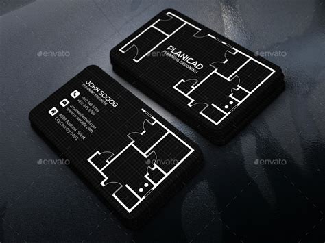 Architecture Business Card Print Templates Graphicriver