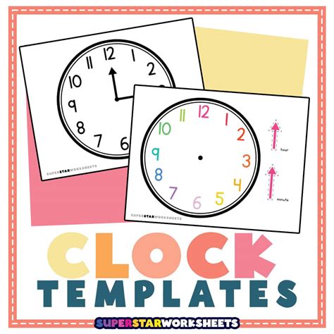 Blank Clock Template Clipart Panda Free Clipart Images 57 OFF