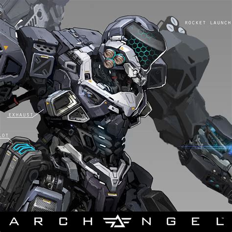 900 个 Mech 点子 機器人 机器人 機器人插畫