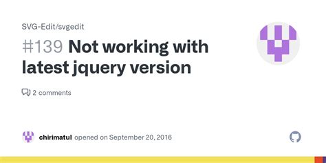 Not Working With Latest Jquery Version Issue SVG Edit Svgedit GitHub