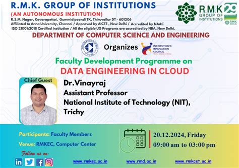 rmkec cse on linkedin greetings from rmkec cse we are delighted to