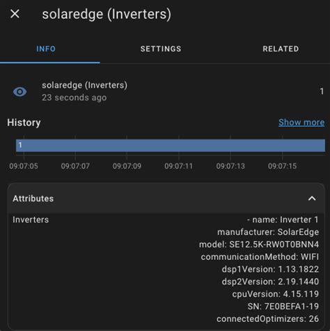Custom Component Solaredge Modbus Tcp Share Your Projects Home