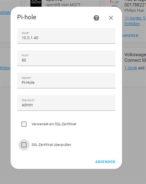 Pi Hole Integration Not Working Configuration Home Assistant Community