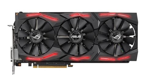 Asus ROG Strix Radeon RX Triple Fan RGB Graphics Card GB