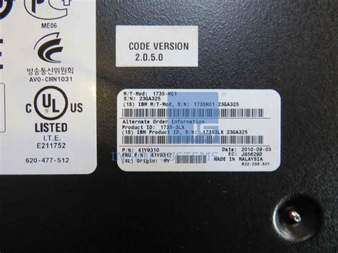 4283 Ibm 1x8 Rack Console Switch Inside Systems As