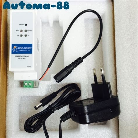 Md99 USR DR 302 Series Adapter RS485 Modbus To Ethernet RJ45 Din Rail Shopee Malaysia