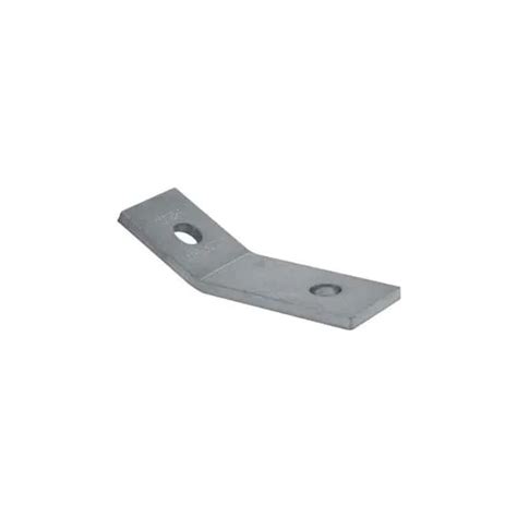Unistrut 1 58 30° 2 Hole Angular Fitting P2101eg Electro Galvanized