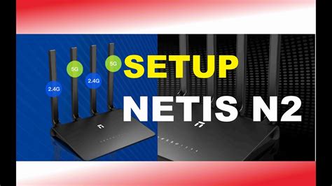 Seting Netis N2 Mode bridge-Wifi Gaming - YouTube