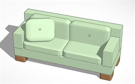 3d Design Sofa Tinkercad