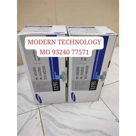 Black Samsung 119s Original Toner cartridge for laser printer at Rs ...