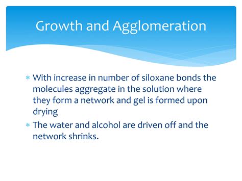 Sol Gel Synthesis Synthesis Synthesis 3pptx