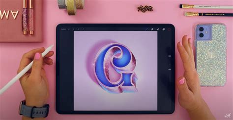procreate lettering secrets with aurelie maron
