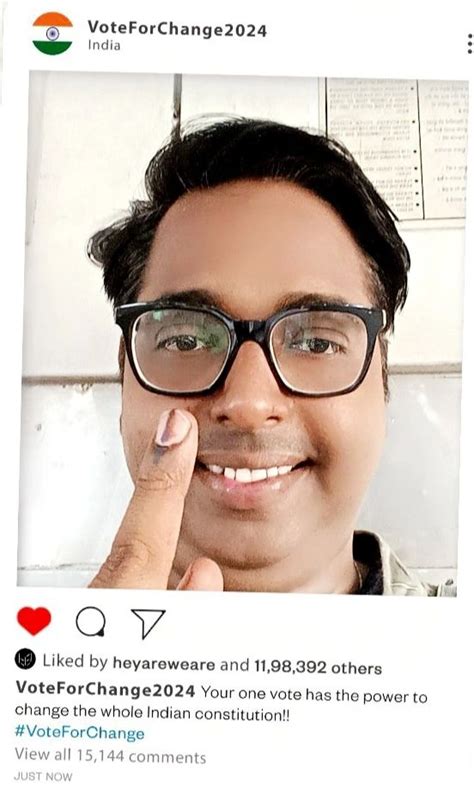 deepak tripathi on linkedin thank loksabhaelection2024 loksabhaelection2024 informedvoting…
