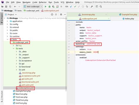 phpstorm集成codeception单元测试 php学习笔记 博客园