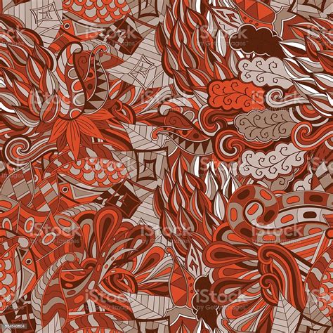 트레이서리 원활한 장식 민족별 멘디 곡선형 낙서 디자인식 벡터 그리기에 대한 스톡 벡터 아트 및 기타 이미지 그리기 낙서 드로잉 동아시아 Istock