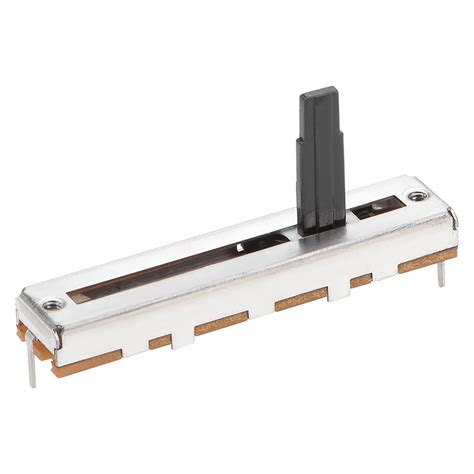 1pcs Fader Variable Resistors Mixer 45mm Straight Slide Potentiometer B100k Ohm Linear