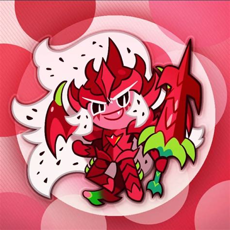 Pitaya Dragon Cookie Avatar Icon Фрукты Питайа
