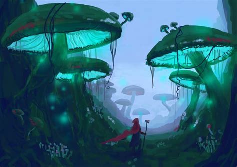 Artstation Dandd Underdark Explorer Bevan Hewett Fantasy Landscape