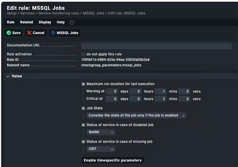 Using New Mssql Mk Sql Check Mssql Jobs Rule Does Not Allow Mapping