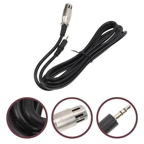 Homoyoyo Black Pvc Copper Audio Microphone Cable With Anti Interference