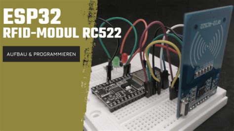 esp32 mit rfid rc522 mfrc522 modul artofit