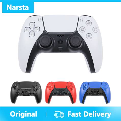 Narsta For Ps4 Wireless Controller Dual Sense Playstation4 Joystick 6 Axis Double Vibration