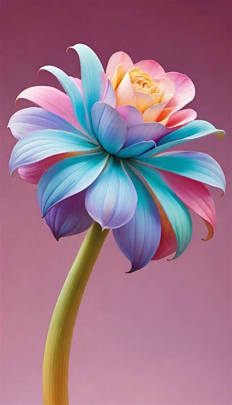 Как нарисовать цветок шаг за шагом