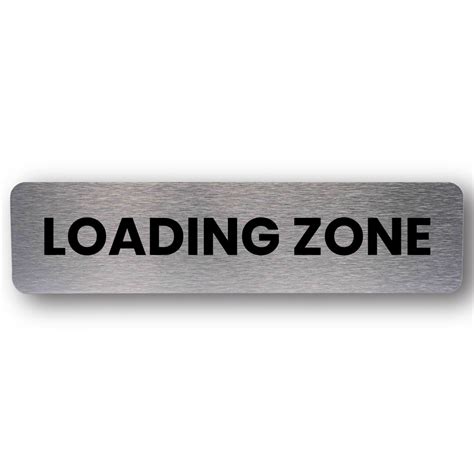 Loading Zone Brushed Silver