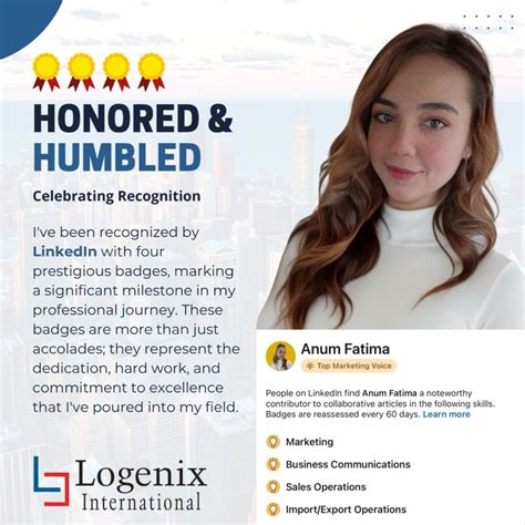 Anum Fatima On Linkedin Linkedinrecognition Topvoicebadges Grateful 108 Comments