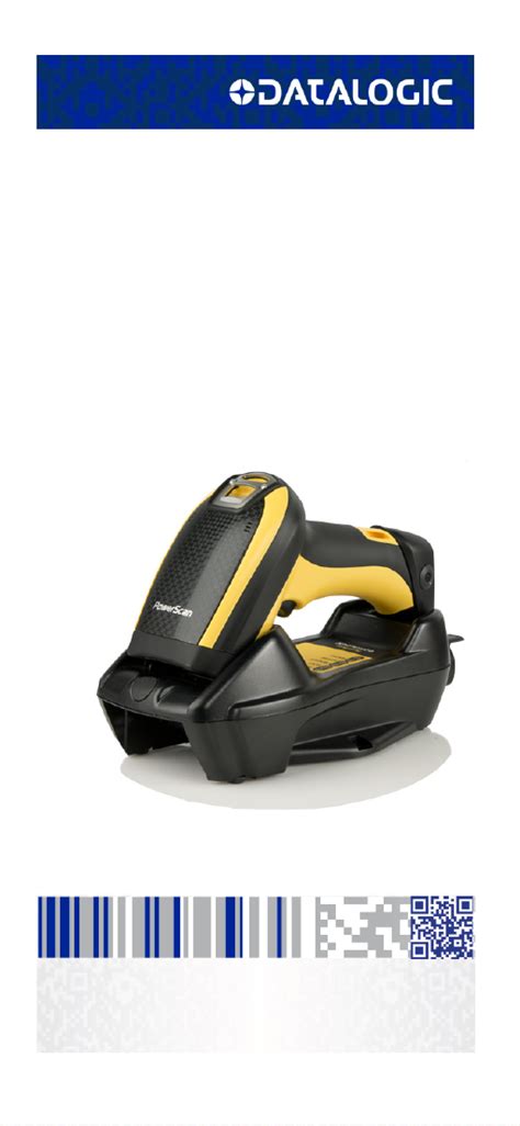 User Manual Datalogic Powerscan Pbt9501 English 48 Pages