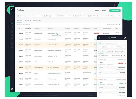 Data Table Ui Design Examples To Use As Inspiration Data Table Data