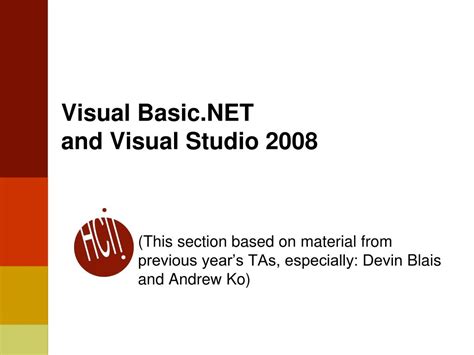 Ppt Lecture 7 Implementation Options Overview Of Vb Net Flash Html Etc Powerpoint
