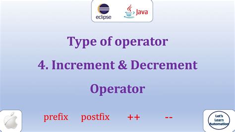 12 increment and decrement operator youtube