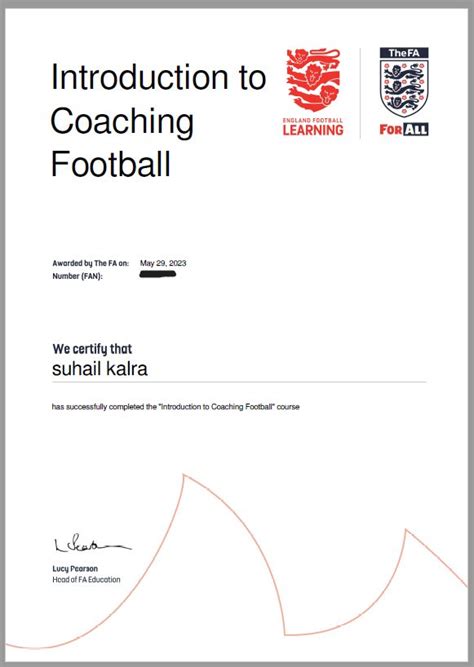 Suhail Kalra On Linkedin Football Coaching Uk Level1 Professionaldevelopment