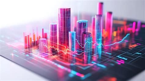 3d Icon As Ai Algorithm And Investment Chart Concept As An Ai Algorithm