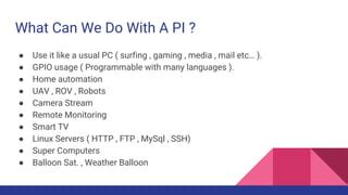 Raspberry Pi Intro PPT