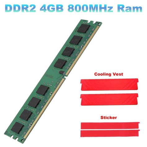 4gb Ddr2 Ram Memorycooling Vest 800mhz Pc2 6400s 240 Pin 18v Dimm For Amd Desktop Pc Ram 4gb Ddr2 Ram Memorycooling Vest 800mhz Pc2 6400s 240 Pin 18v Dimm For Amd Desktop Pc Ram