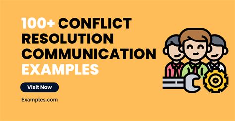 99+ Conflict Resolution Communication Examples