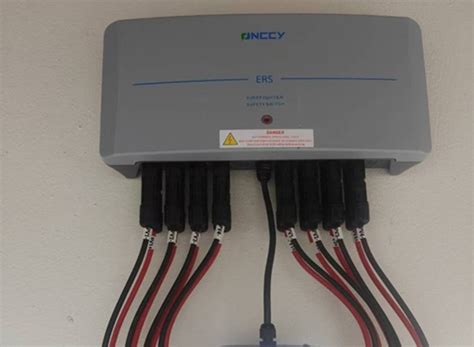 how to install string level rapid shutdown devices