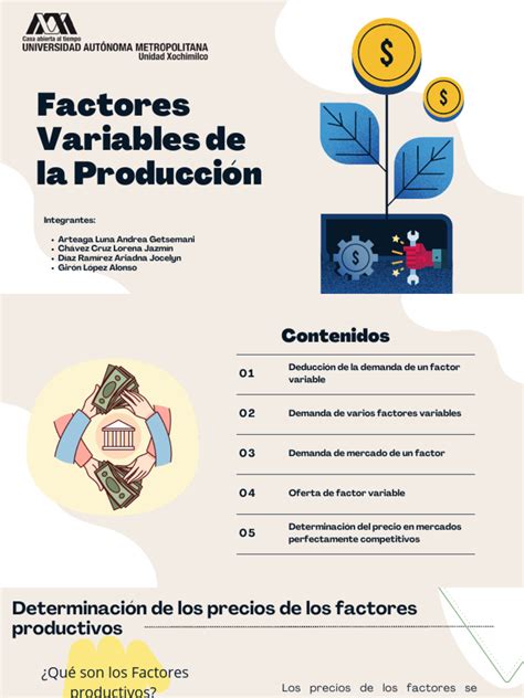 Factores Variables Pdf