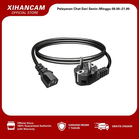 Jual Xihancam Kabel Power Pc Meter Kabel Power Monitor Kabel Komputer Kabel Power Cpu