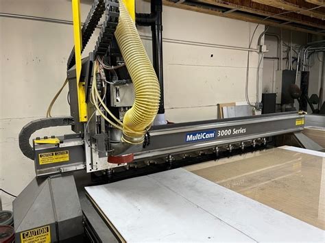 Used Multicam Cnc Router 3000 Series For Sale