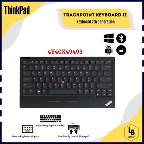 LENOVO ThinkPad TrackPoint Keyboard II KU 1957 Lazada Indonesia