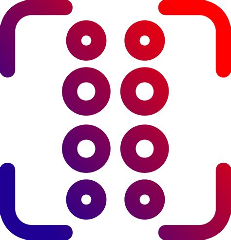 Reorder Dots Vertical Line Gradient Icon 36978680 Vector Art At Vecteezy