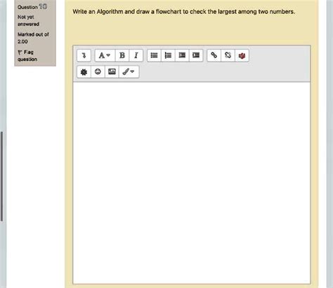 Question 10 Not Yet Swered Marked Out Of 200 Write An Algorithm And